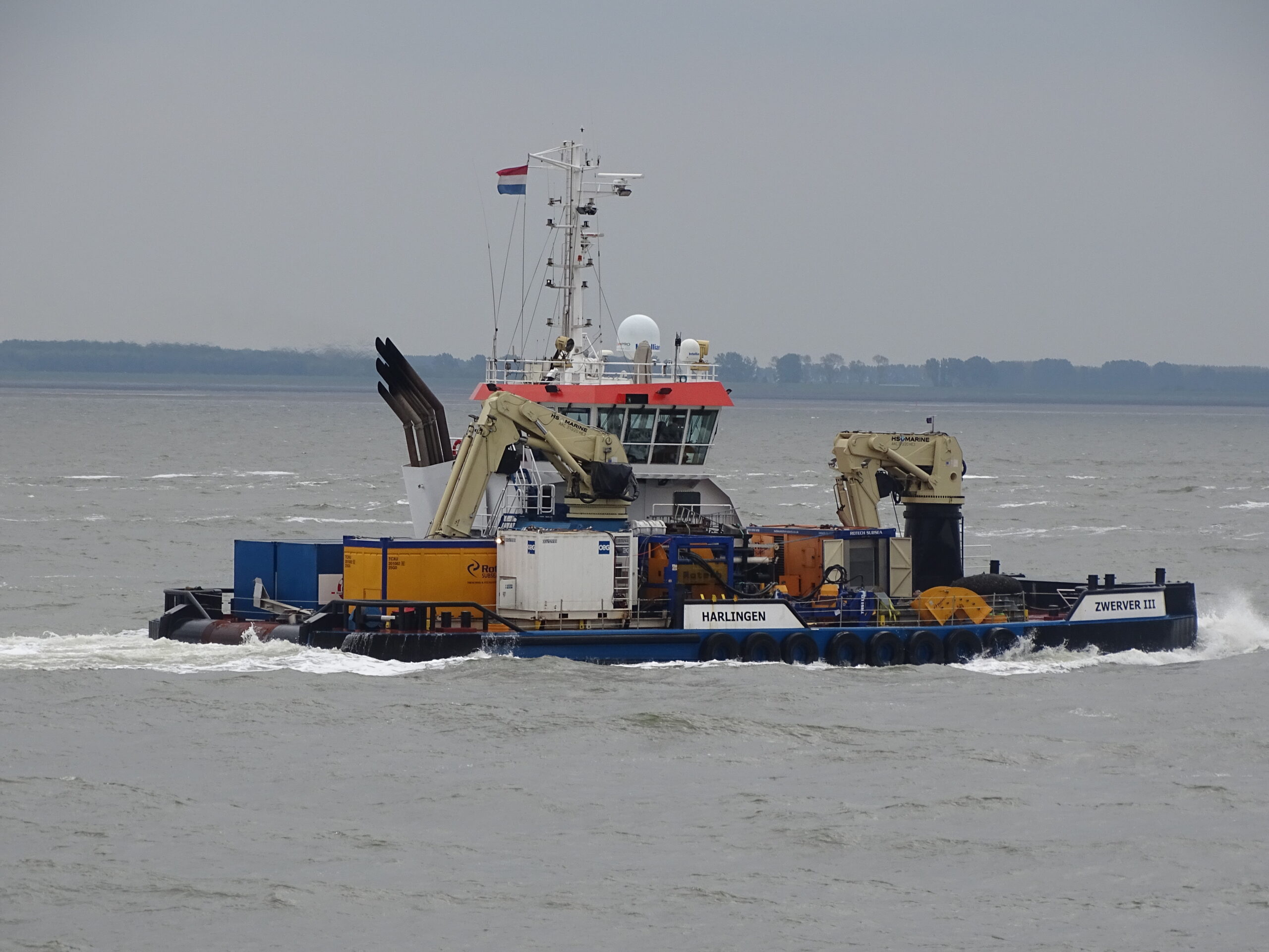 DP1 “Zwerver III” – busy on Borssele OWF! - Van Stee Offshore